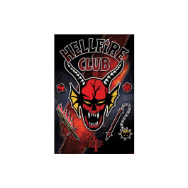 Stranger Things 4 (Hellfire Club Emblem Rift) Maxi Poster