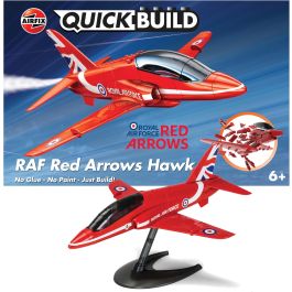 Airfix QUICKBUILD Model Aircraft Kits - Red Arrows Hawk