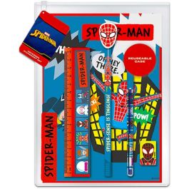 Spider-Man A5 Lined Notebook and Stationery Set (Heroes and Villains ...