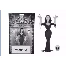 Vampira Silver Screen Edition Toony Terrors 6 Inch Scale Action Figure