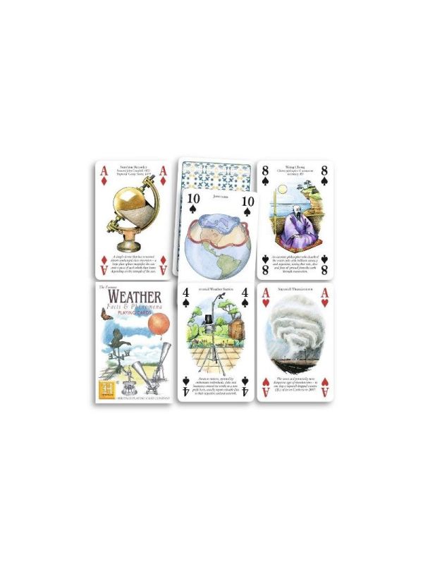 Heritage Playing Cards - Weather Facts and Phenomena Playing Cards