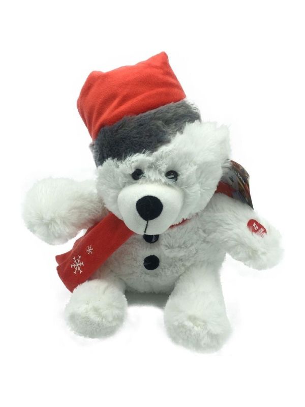 Sunkid Christmas Teddy Bear Bear with Lights and sound 25 cm