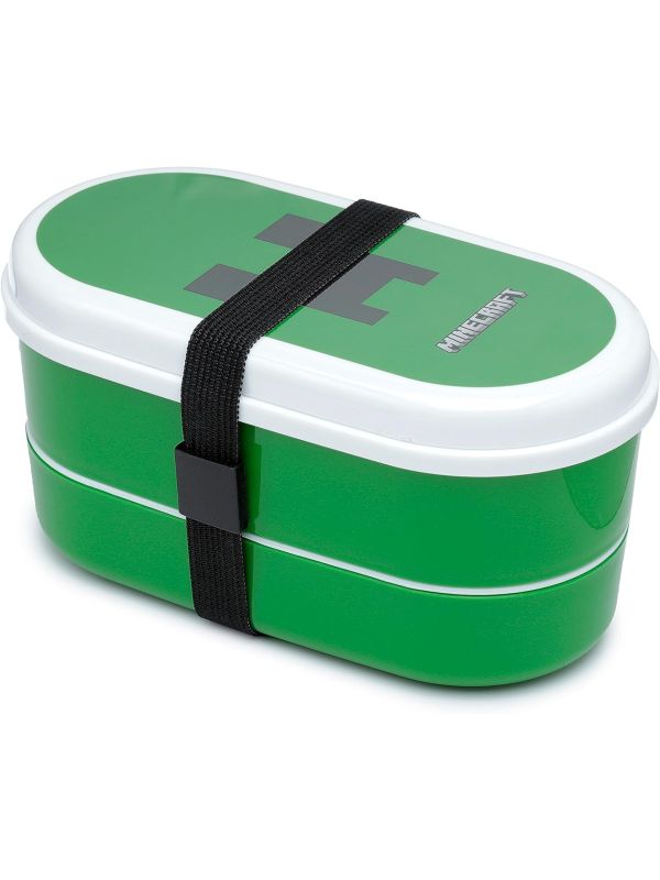 Minecraft Creeper Stacked Bento Box - Lunch Box