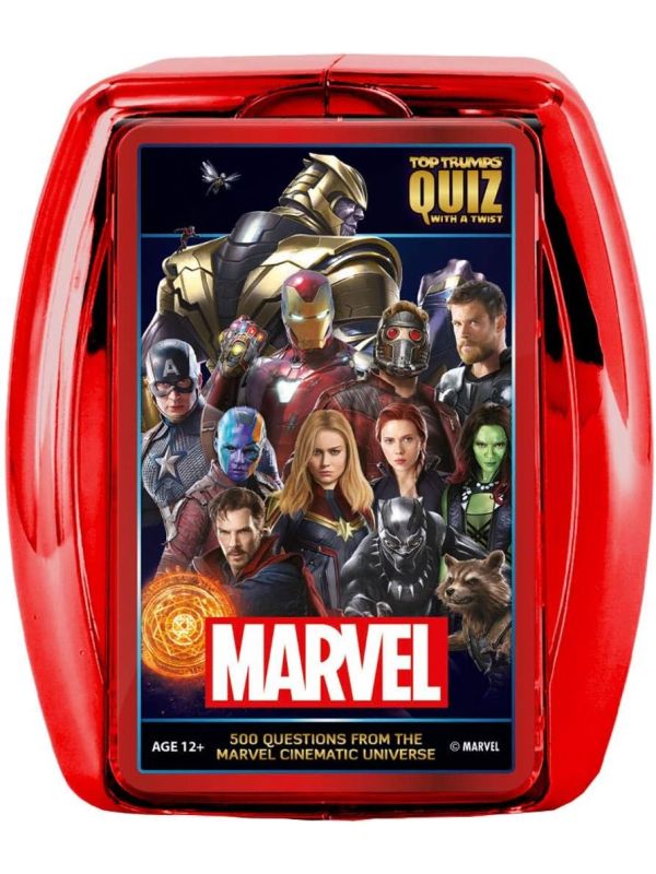 Top Trumps Marvel Cinematic Universe Quiz Game