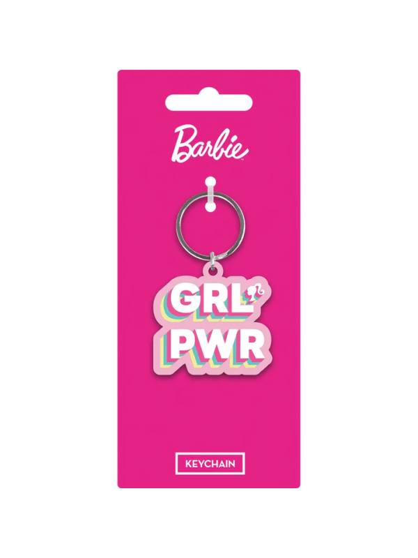 Barbie (Grl Pwr) PVC Keychain